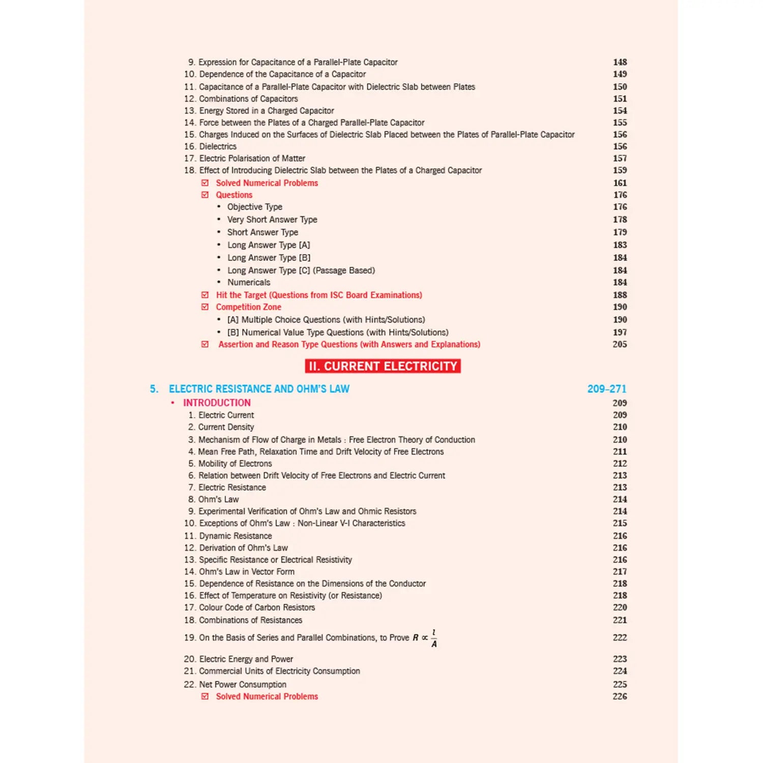 Buy ISC Board Physics Books for Class 12th | Nageen Prakashan